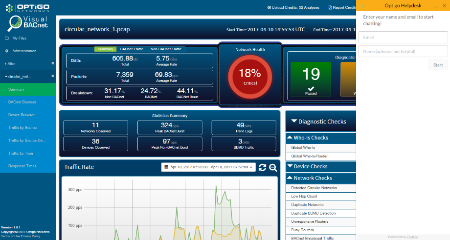 Visual BACnet Troubleshooting How-To Guide – Optigo Networks