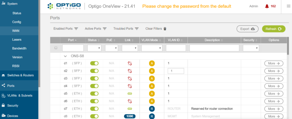 Managing BMS and OneView from Single Source using Router – Optigo Networks