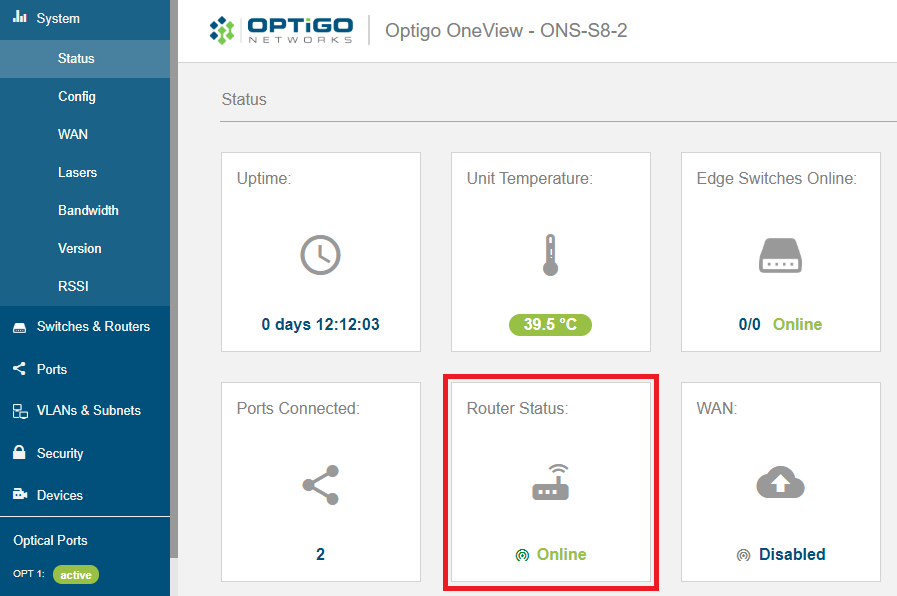 Setting Up Redundancy on Optigo Connect Spectra™ Systems with a OneView ...